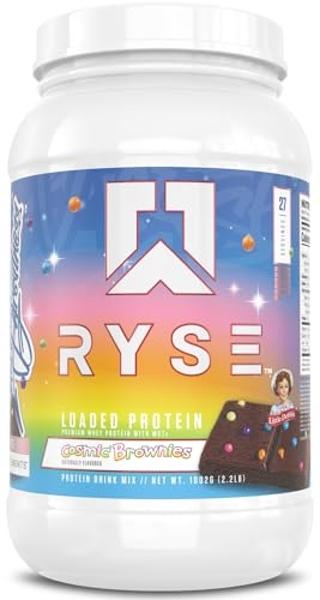 RYSE Loaded Protein Powder - Little Debbie Cosmic Brownie - 25g Whey ...