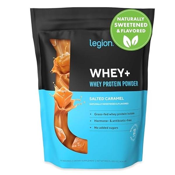 LEGION Whey+ Protein whey Isolate from Grass Fed Cows - Whey Protein ...
