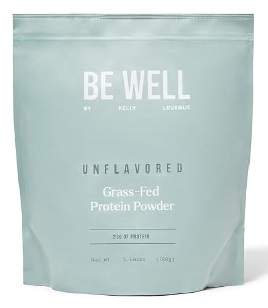 Be Well by Kelly Unflavored Grass-Fed Beef Protein Powder, 23G of ...