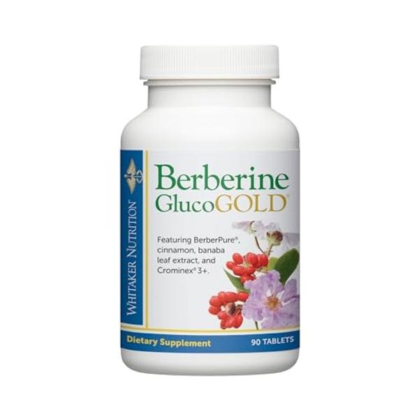 Dr. Whitaker’s Berberine GlucoGold Supplement with 1500 mg per Day of ...