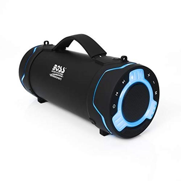 BOSS Audio Systems Tube Portable Weatherproof Bluetooth Stereo Speaker ...
