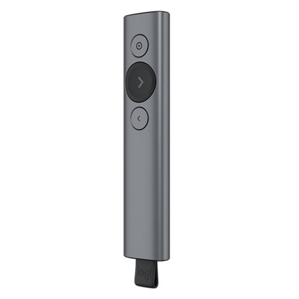 Logitech Presentador Inalámbrico Spotlight, USB, Gris.
