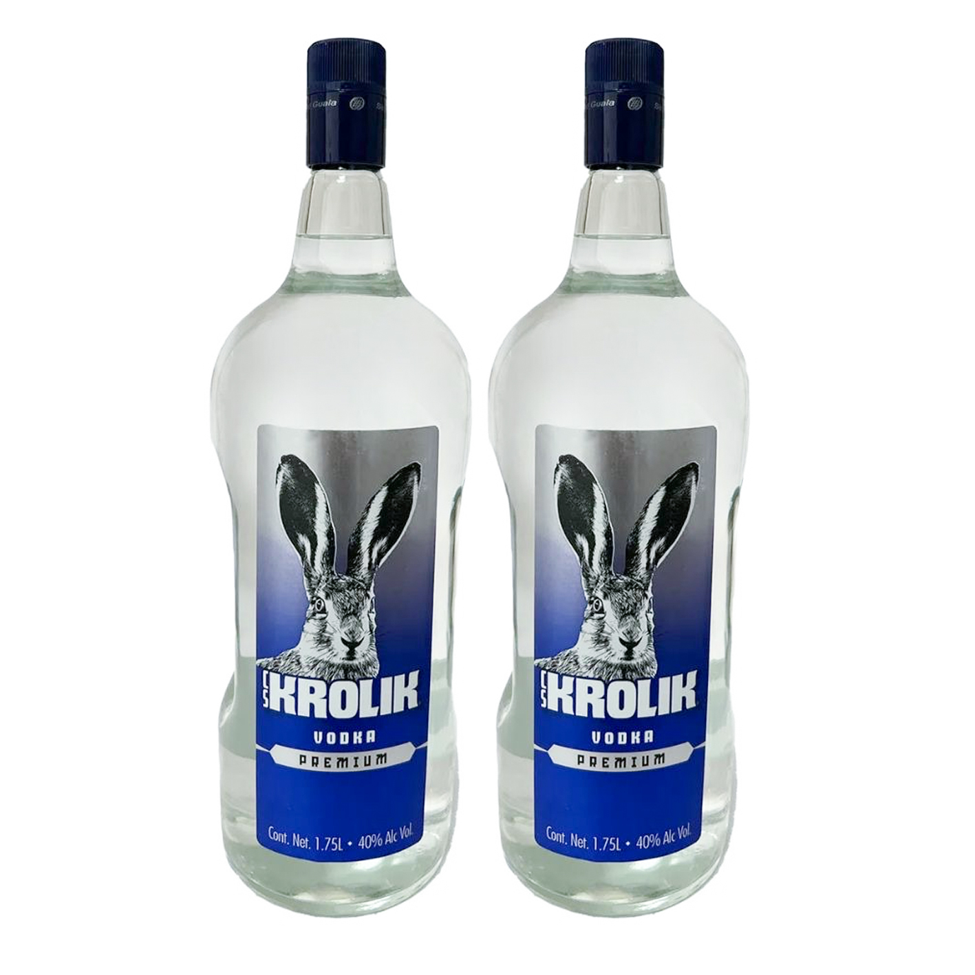 Duo Pack Vodka Cs Krolik Premium 1750 Ml