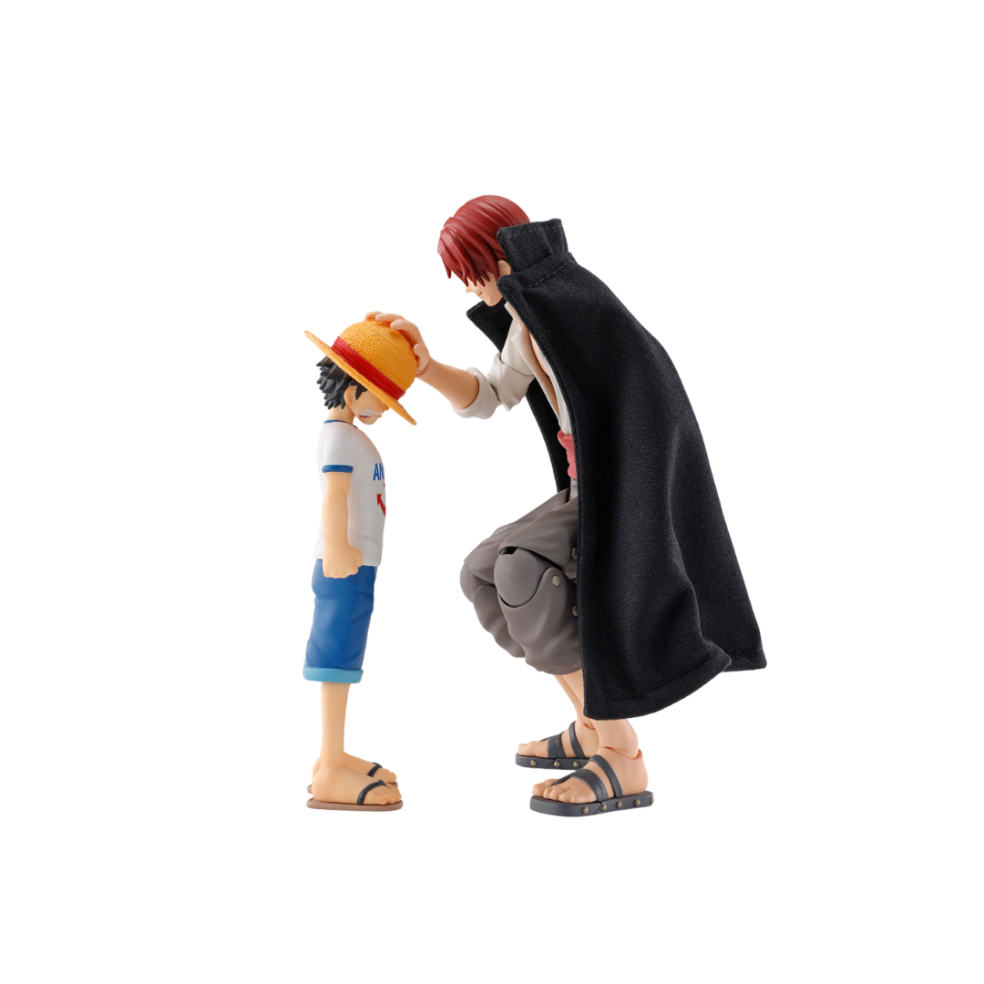 TAMASHII NATIONS S.H.FIGUARTS - SHANKS & MONKEY D LUFFY -KID ERA- ONE PIECE