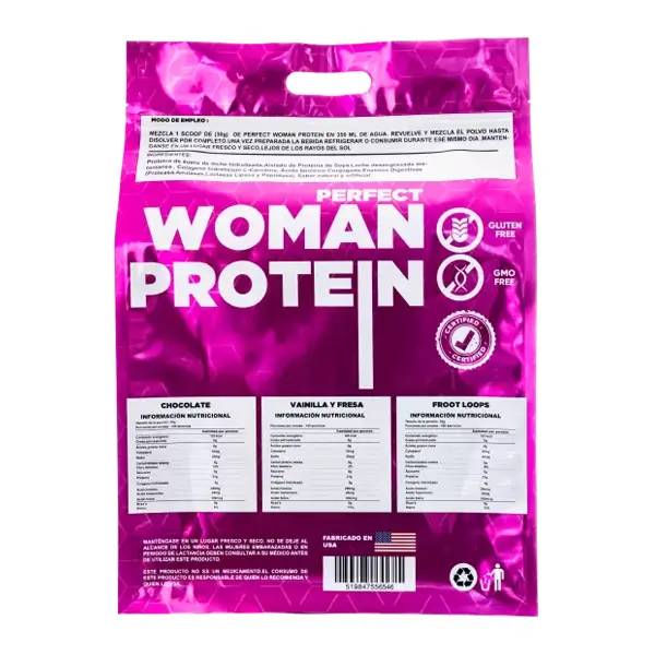 Perfect Woman Protein METFORCE 13LBS 166 Serv Colágeno y BCAA Mujer