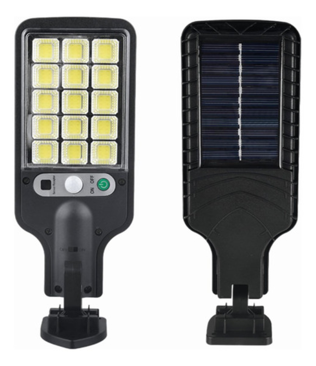 "Lámpara Solar Led Exterior Pared Sensor 180led 3modos