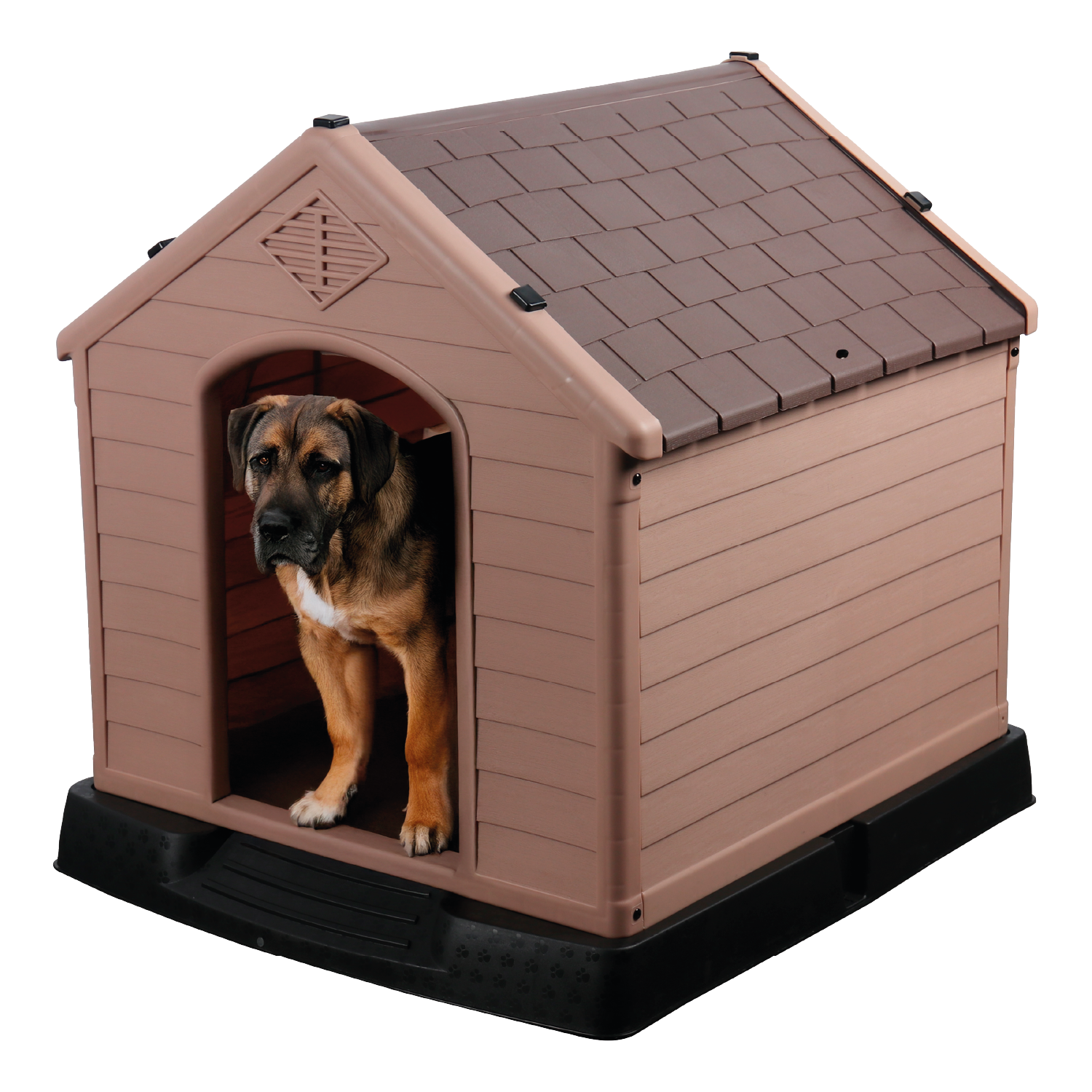 Casa Para Mascotas Grande Poli Pets Berlín Café