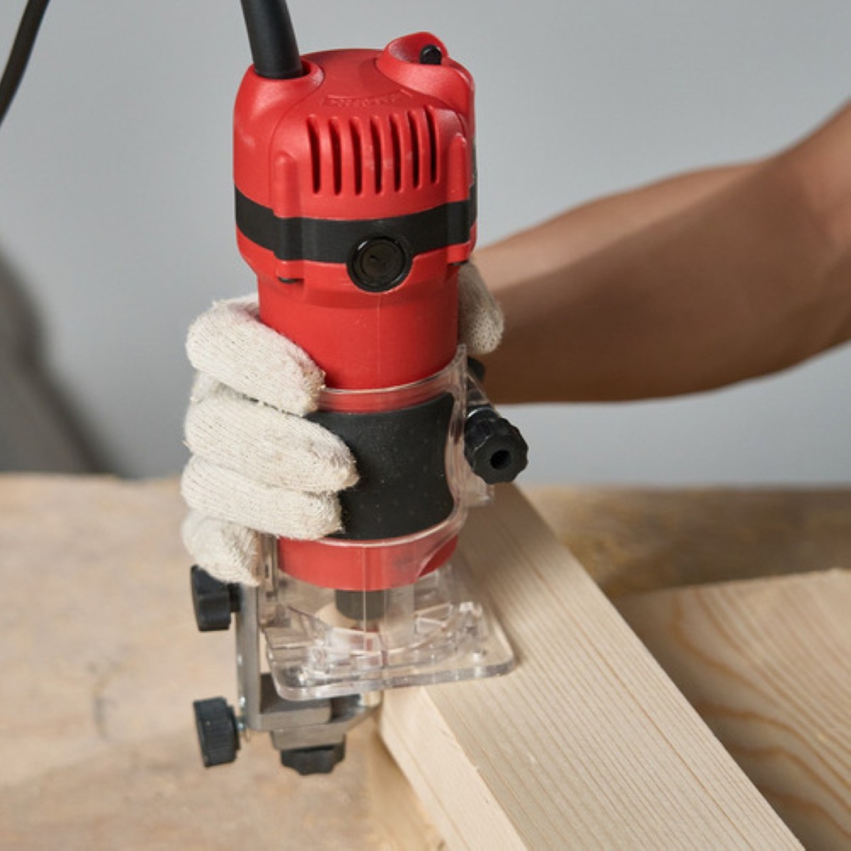 Router Teeno 3709 650w +12 Brocas Carburo 1/4 Naranja/Negro