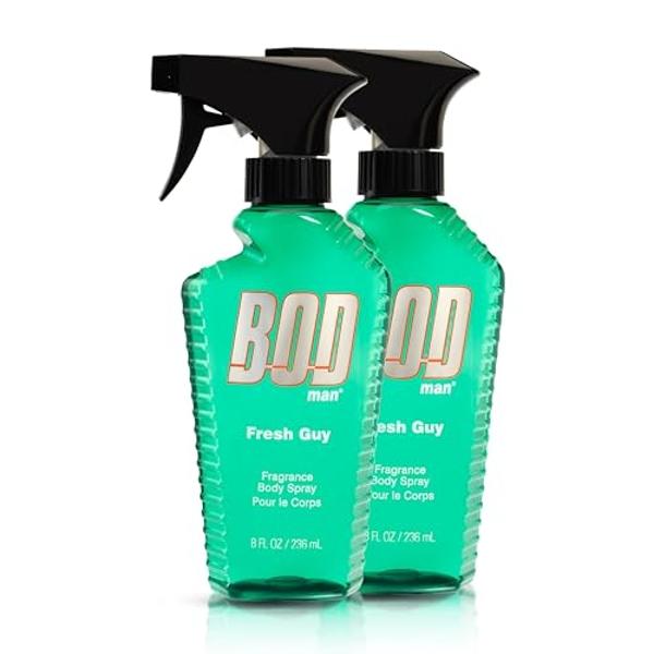 Spray corporal con fragancia BOD Man, Fresh Guy, 8 onzas líquidas ...