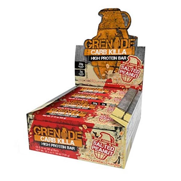 Grenade Carb Killa - Barra de caramelo alta en proteínas y baja en ...