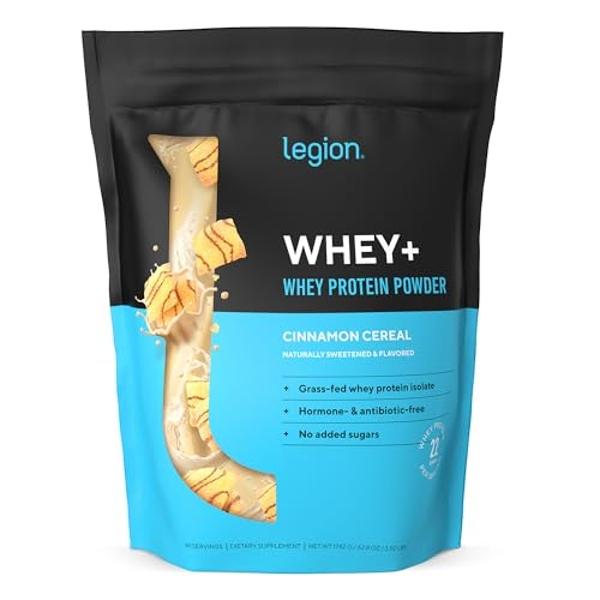 LEGION Whey+ Proteína de Suero Aislado de Vacas Alimentadas con Pasto ...