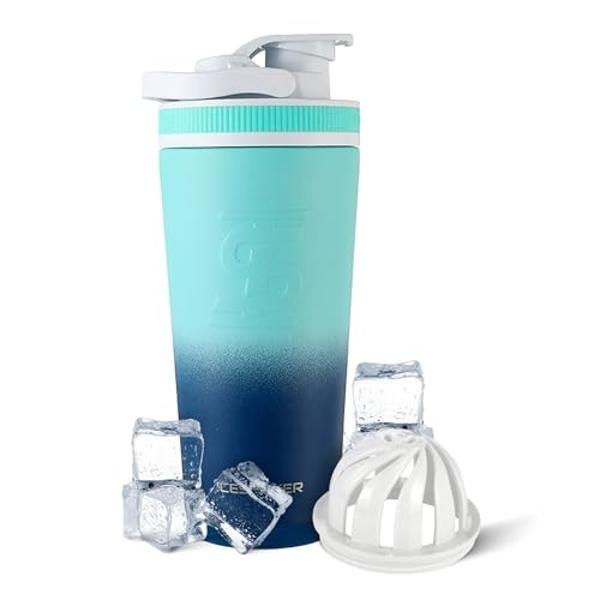 Botella de agua aislada de acero inoxidable BlenderBottle Strada Shaker ...