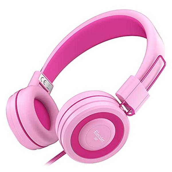 Auriculares ELECDER i37 para niños, niñas, niños y adolescentes ...