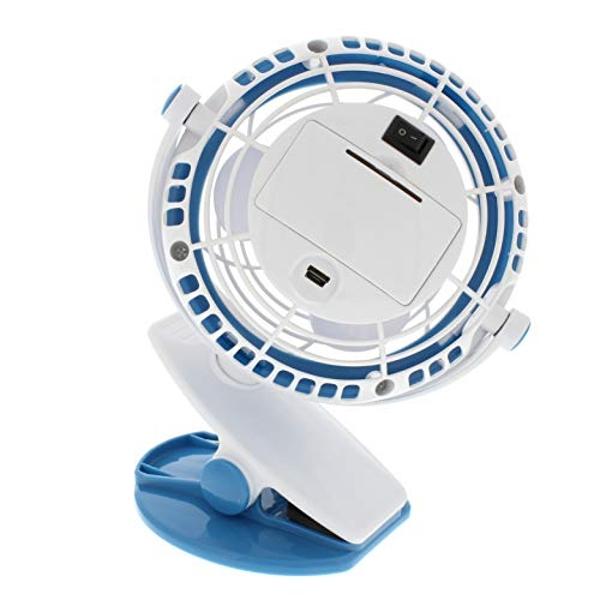 Ventilador personal Comfort Zone con clip o de escritorio, base ...