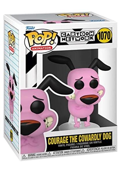 Funko Pop! Animación: Coraje, el perro cobarde