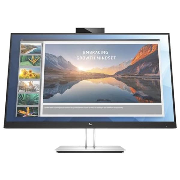 Monitor LCD HP E24d G4 Full HD de 23,8" con cámara web - 16:9 - Negro ...