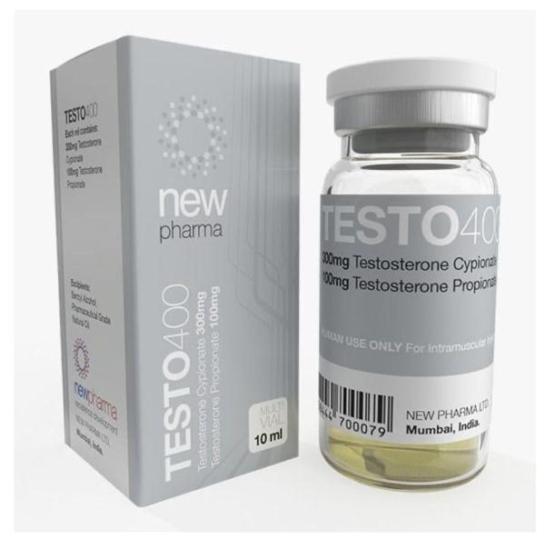 Testo 400 NewPharma Testosterona Mix 400mg 10ml Volumen Total