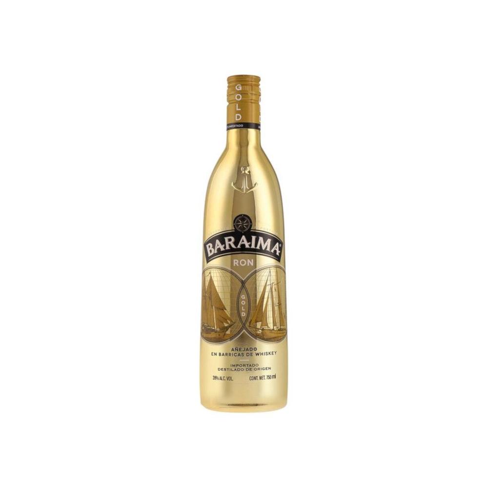 Paquete de 3 Ron Baraima Gold 750 ml