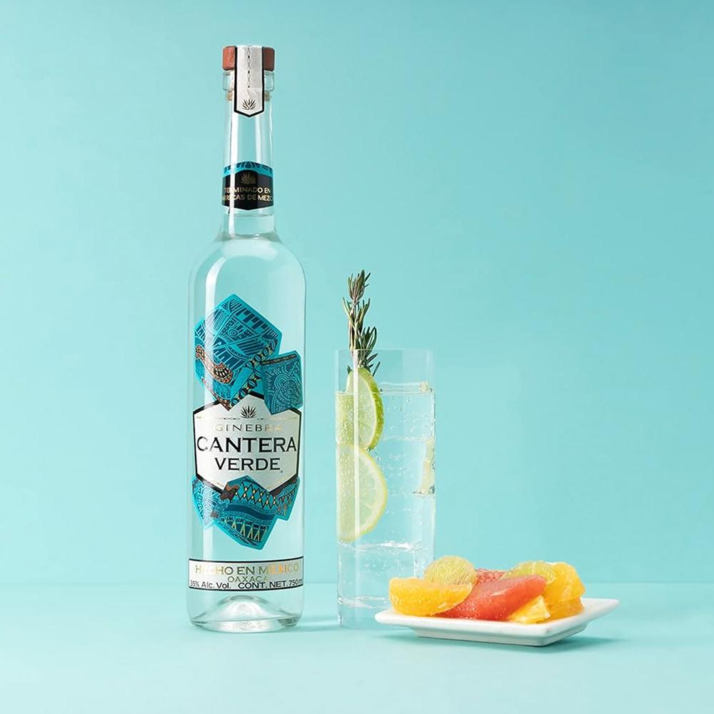 Paquete de 3 Ginebra Cantera Verde 700 ml