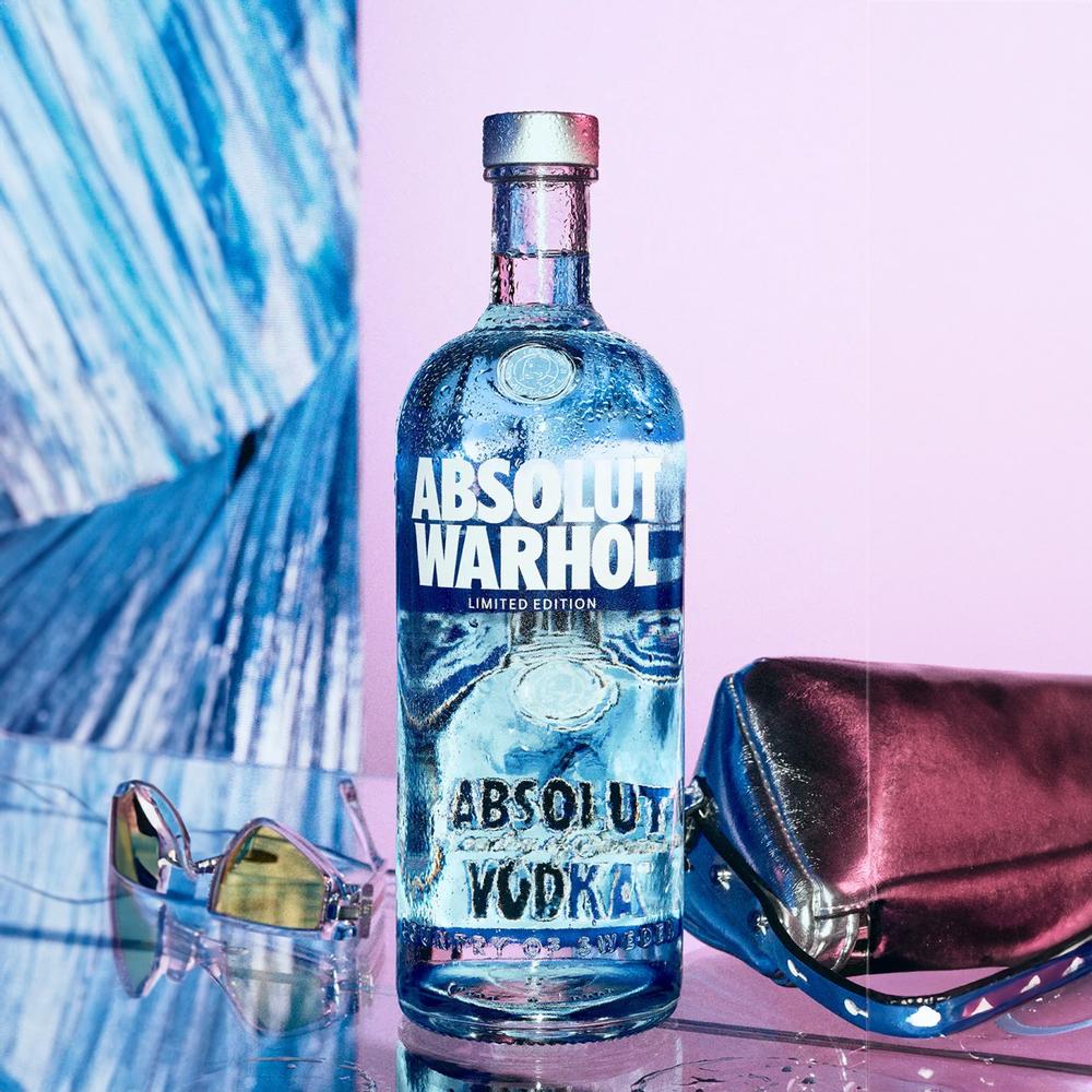 Pack de 12 Vodka Absolut Azul Edic Warhol 750 ml