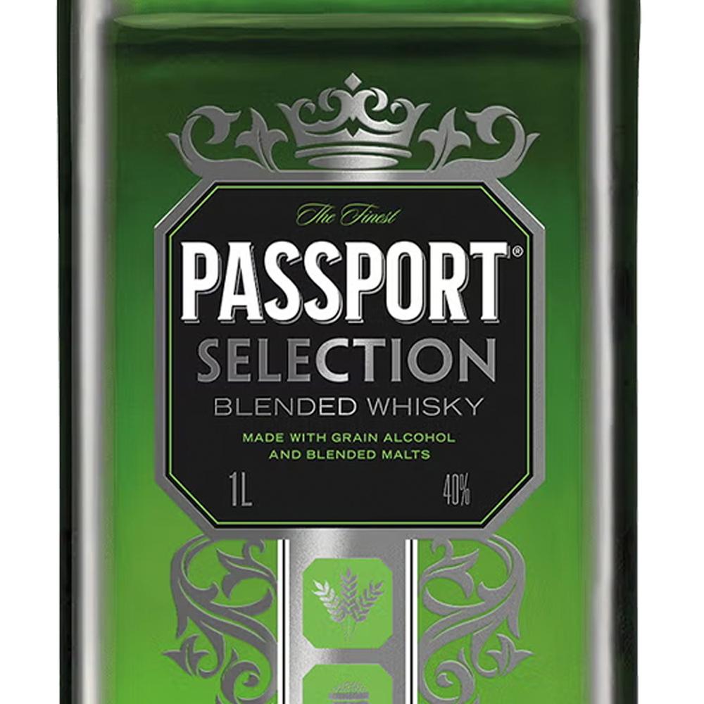 Paquete de 3 Licor Con Whisky Passport Selection 1 L