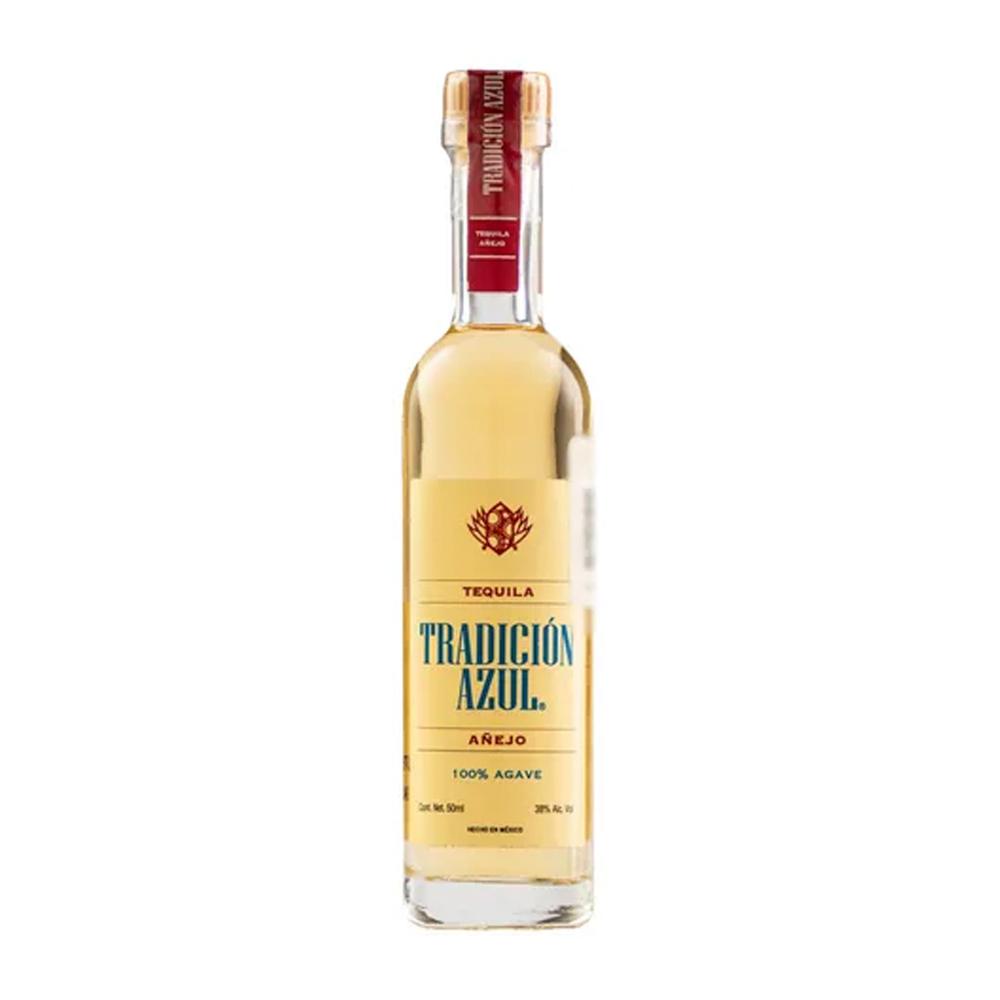 Tequila Tradición Azul Añejo 50 ml