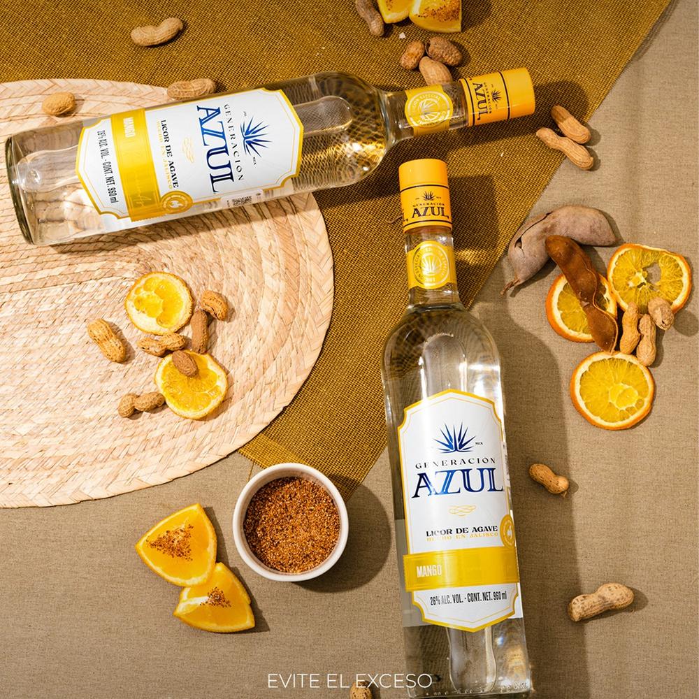 Licor Generación Azul Mango 960 ml