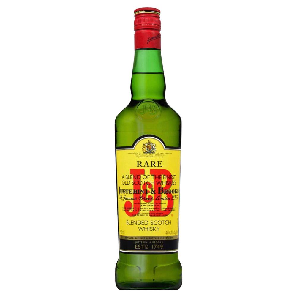 Pack de 4 Whisky J&B Rare Blend 750 ml
