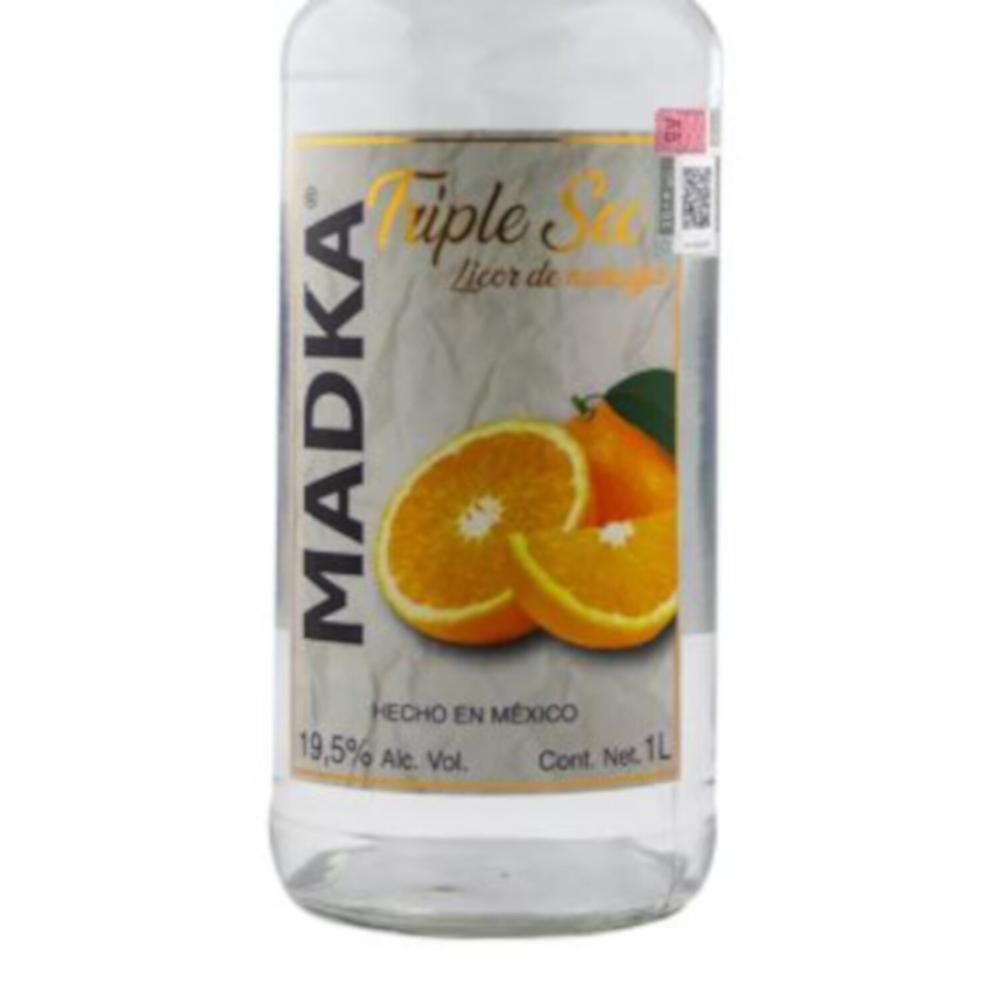 Licor Madka Triple Sec de Naranjas 1 L