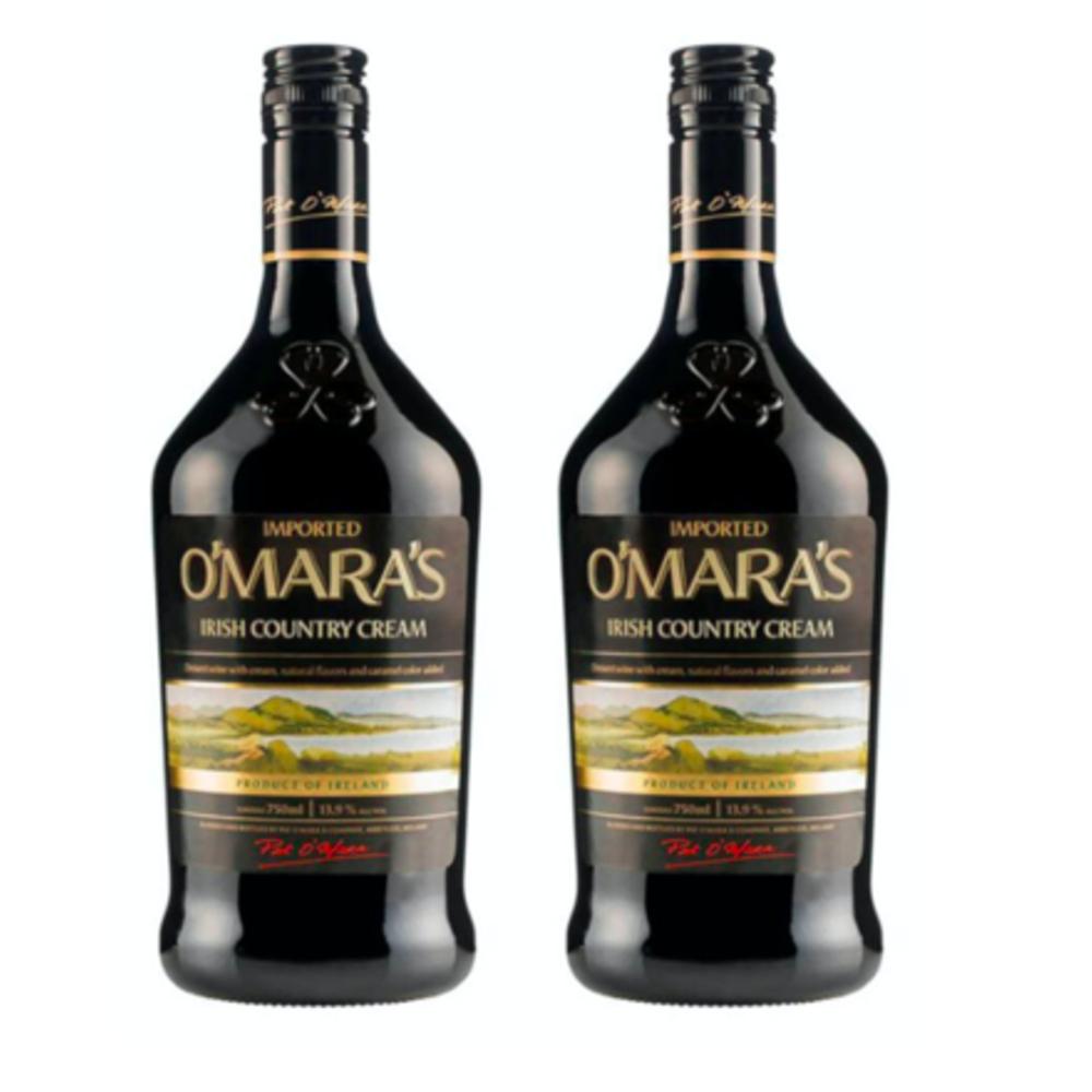 Pack de 2 Crema de Whisky O'mara's 750 ml