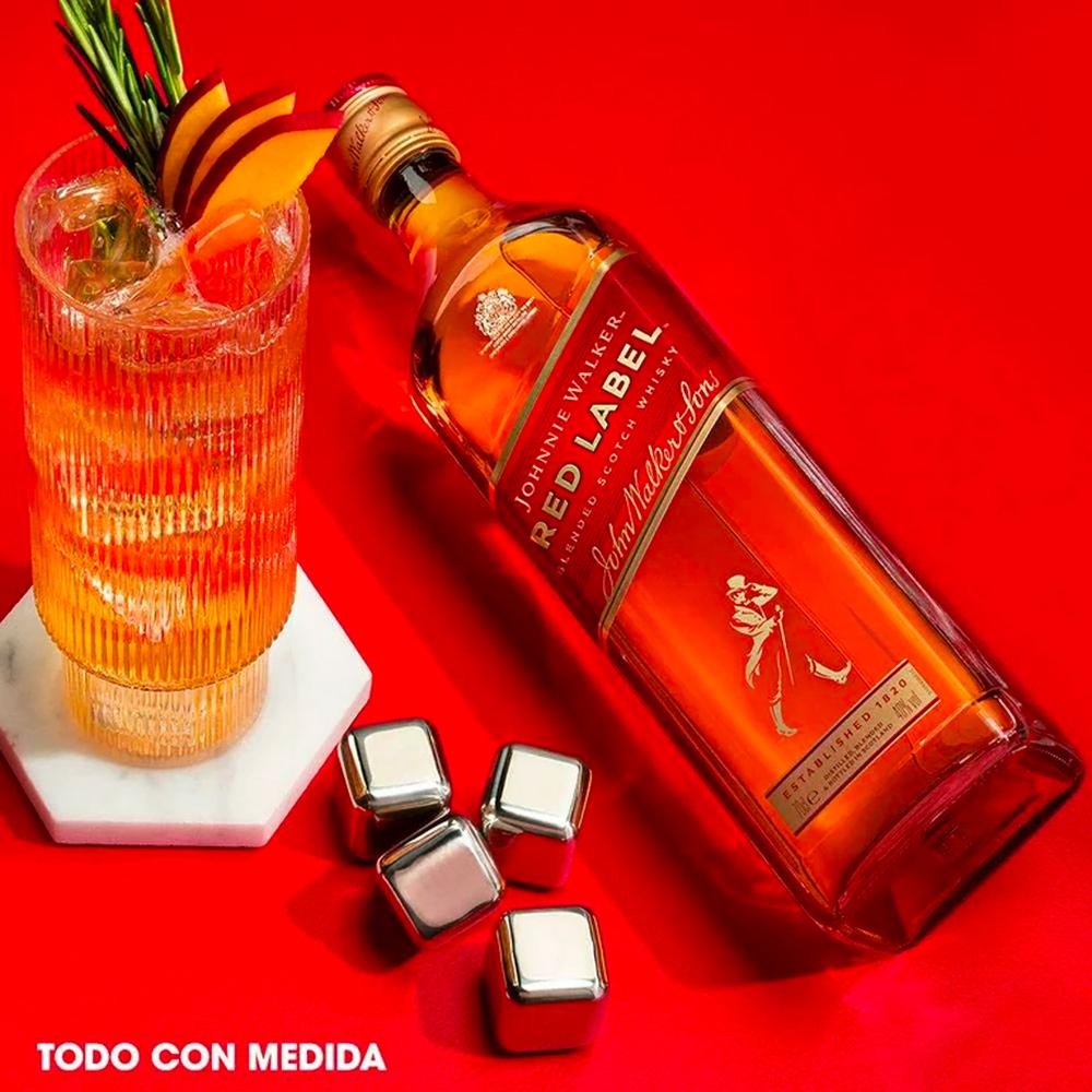 Pack de 4 Whisky Johnnie Walker Red Label 200 ml