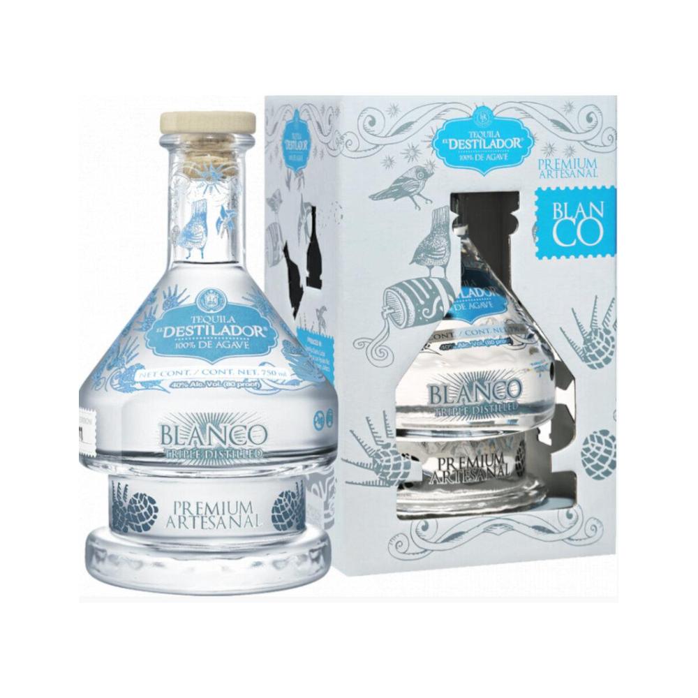 Pack de 2 Tequila El Destilador Artesanal Blanco 750 ml