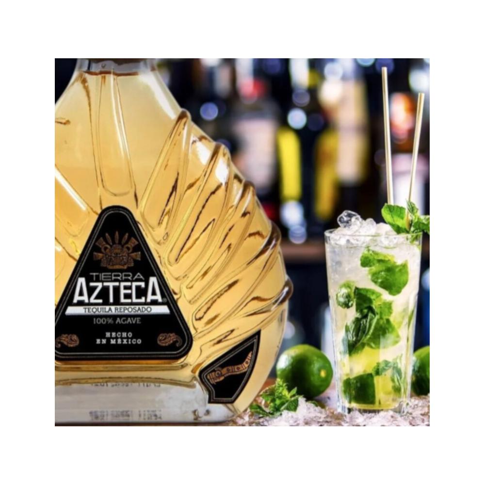 Paquete de 3 Tequila Tierra Azteca Reposado 700 ml
