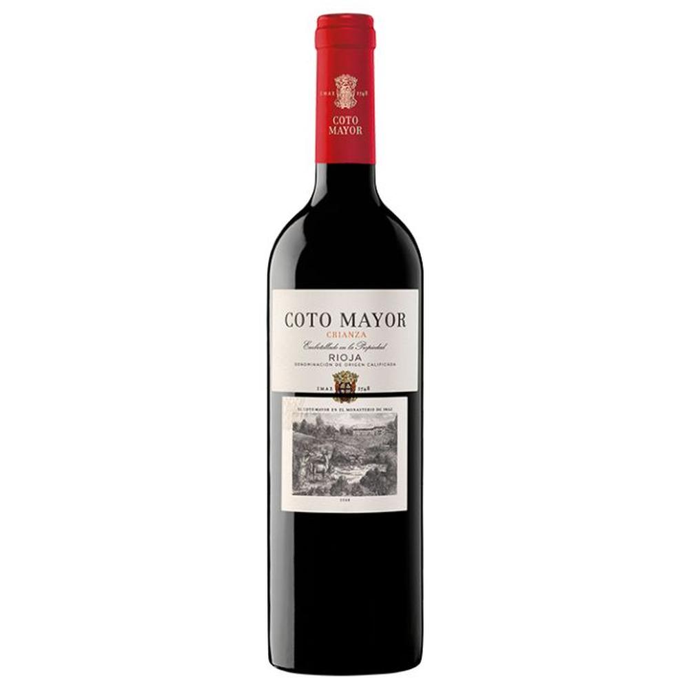Caja de 12 Vino Tinto Coto Mayor Tempranillo 750 ml
