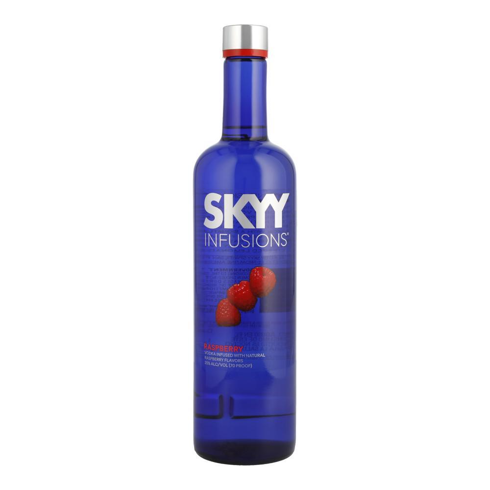 Pack de 4 Vodka Skyy Infusions Raspberry 750 ml