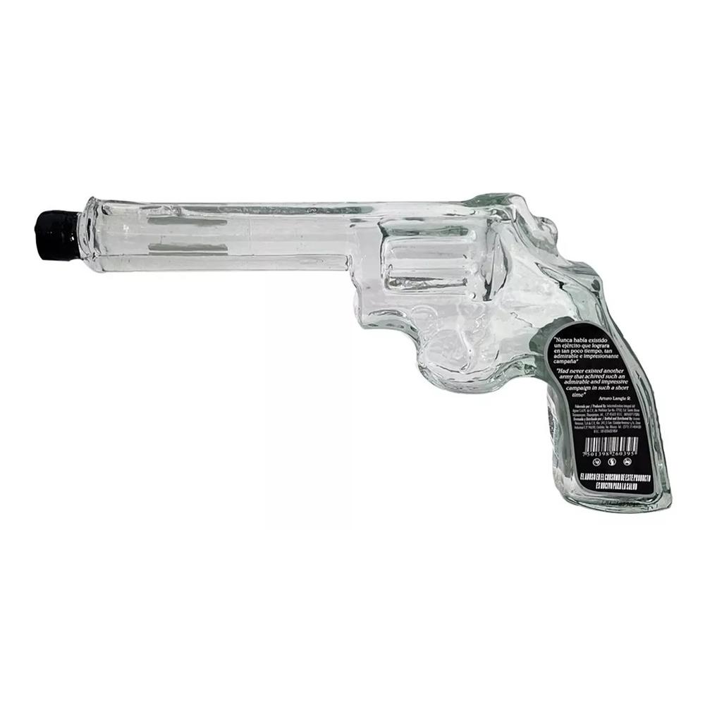 Pack de 4 Tequila Hijos De Villa Blanco Revolver 200 ml