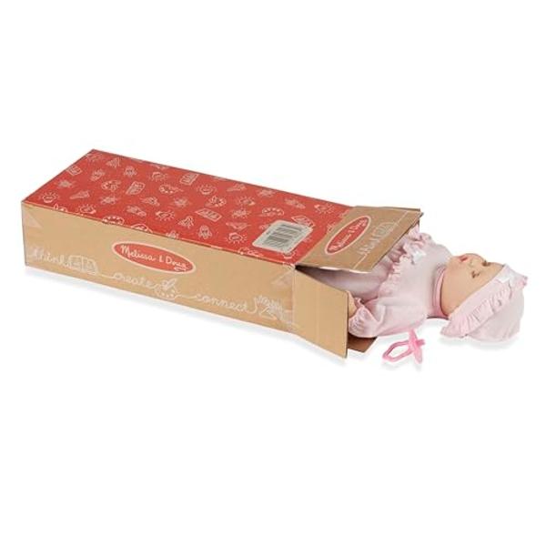 Muñeca bebé Melissa & Doug Mine to Love Jenna de 30 cm con cuerpo suave ...