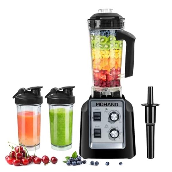 Licuadora de alta velocidad MDHAND de 1400 W: tritura hielo en 5 ...