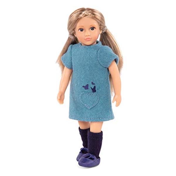Lori – Mini muñeca – Muñeca de moda de 15 cm – Conjunto elegante ...