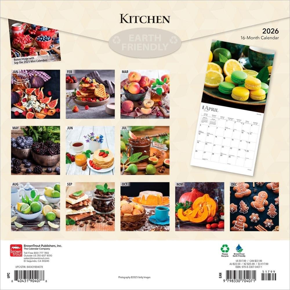 Calendario: Kitchen 2026 Square Flap