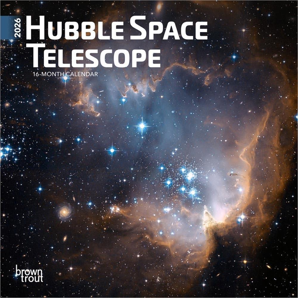 Calendario: Hubble Space Telescope 2026 Mini 7X7
