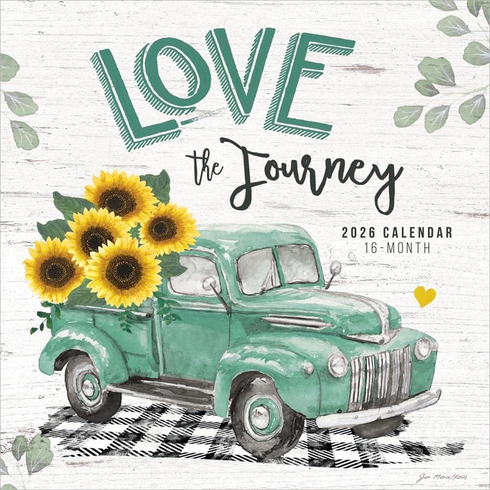 Calendario: Love The Journey 2026 Square Flap Hopper