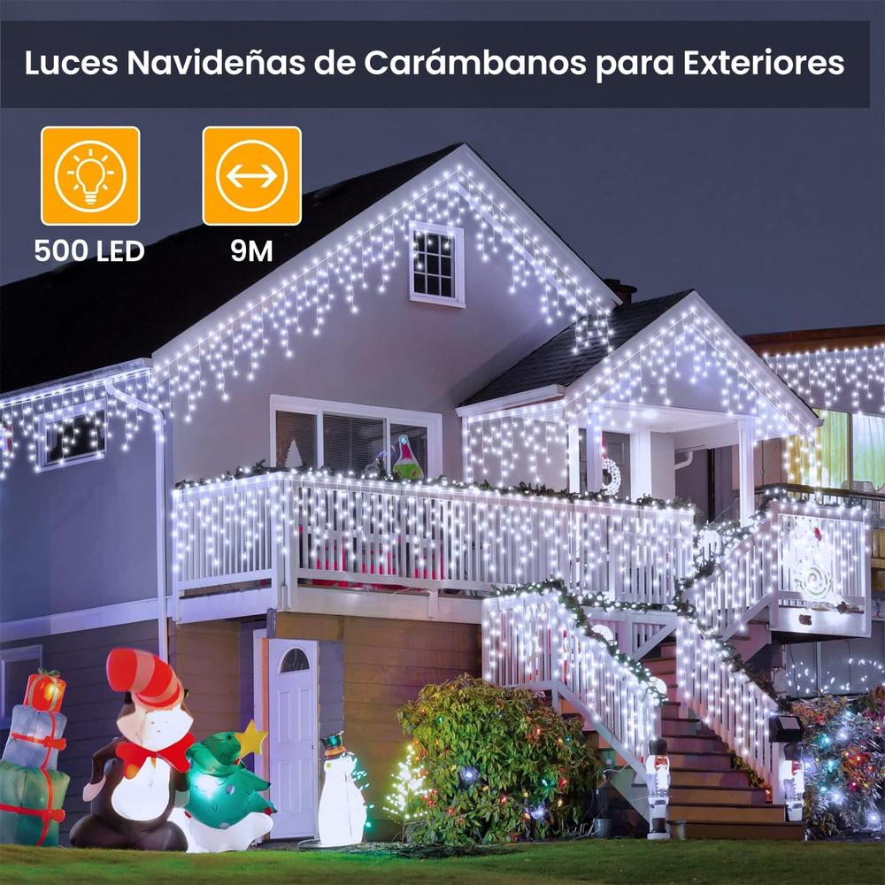Cascada de Luces Lightdot 500LED 9m Blanco Frío