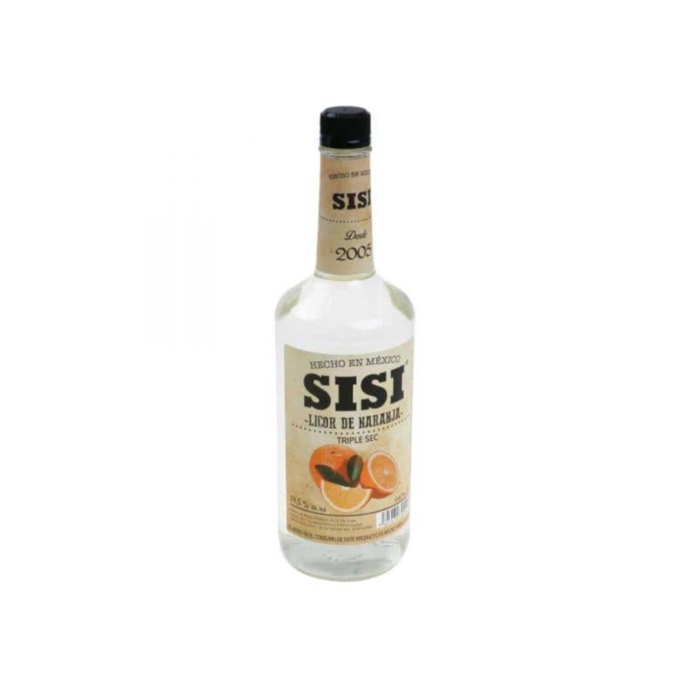 Pack de 6 Licor Sisi Naranja Triple Sec 1 L