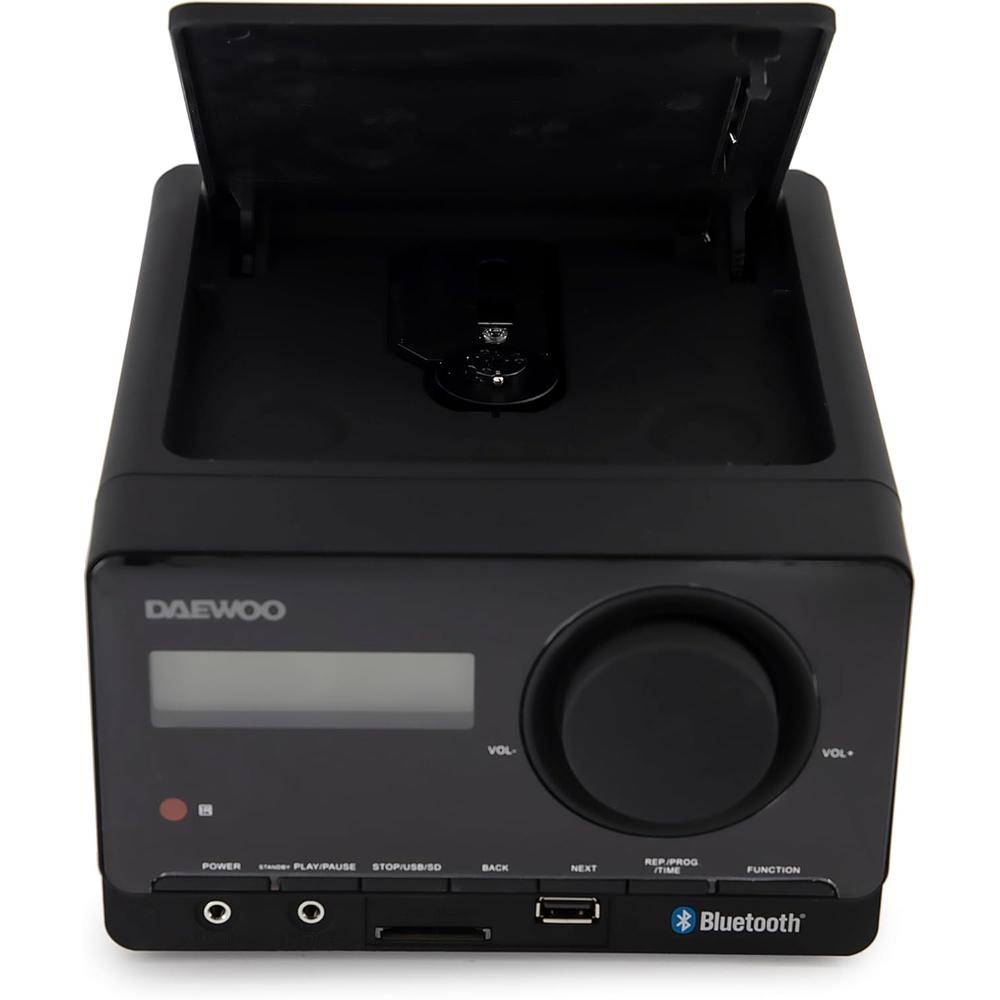 Minicomponente Daewoo DW800 BT Alcance 10m FM Reproductor de CD USB SD ...