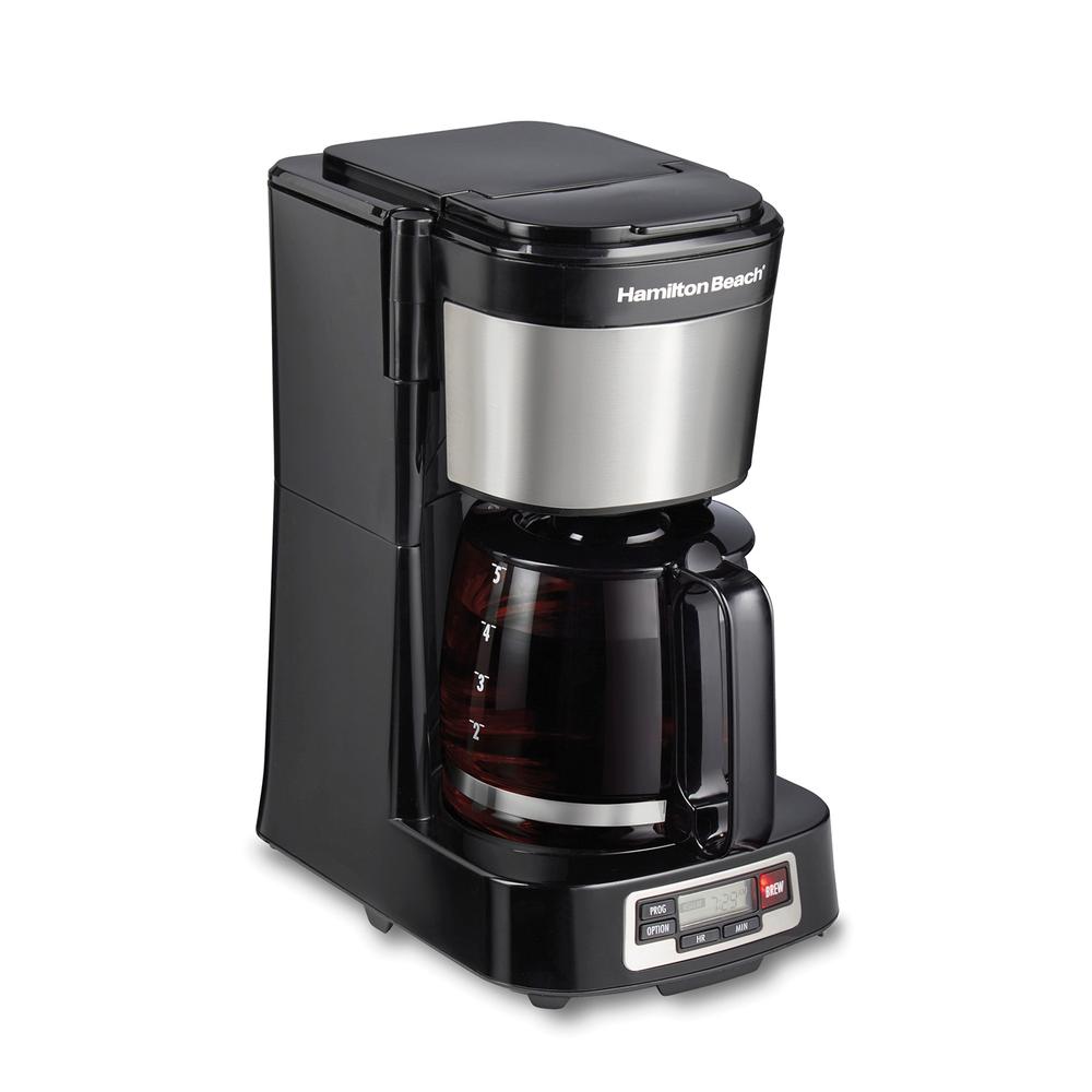 CAFETERA PROGRAMABLE HAMILTON BEACH 46111 5 TAZAS