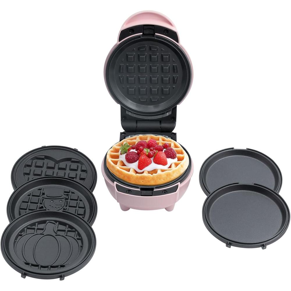 Waflera Mini Masterchef MK-MM-7SET con Platos Intercambiables Para ...