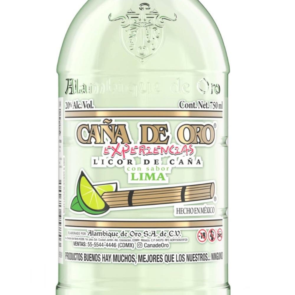 Pack de 6 Licor Caña de Oro Lima 750 ml