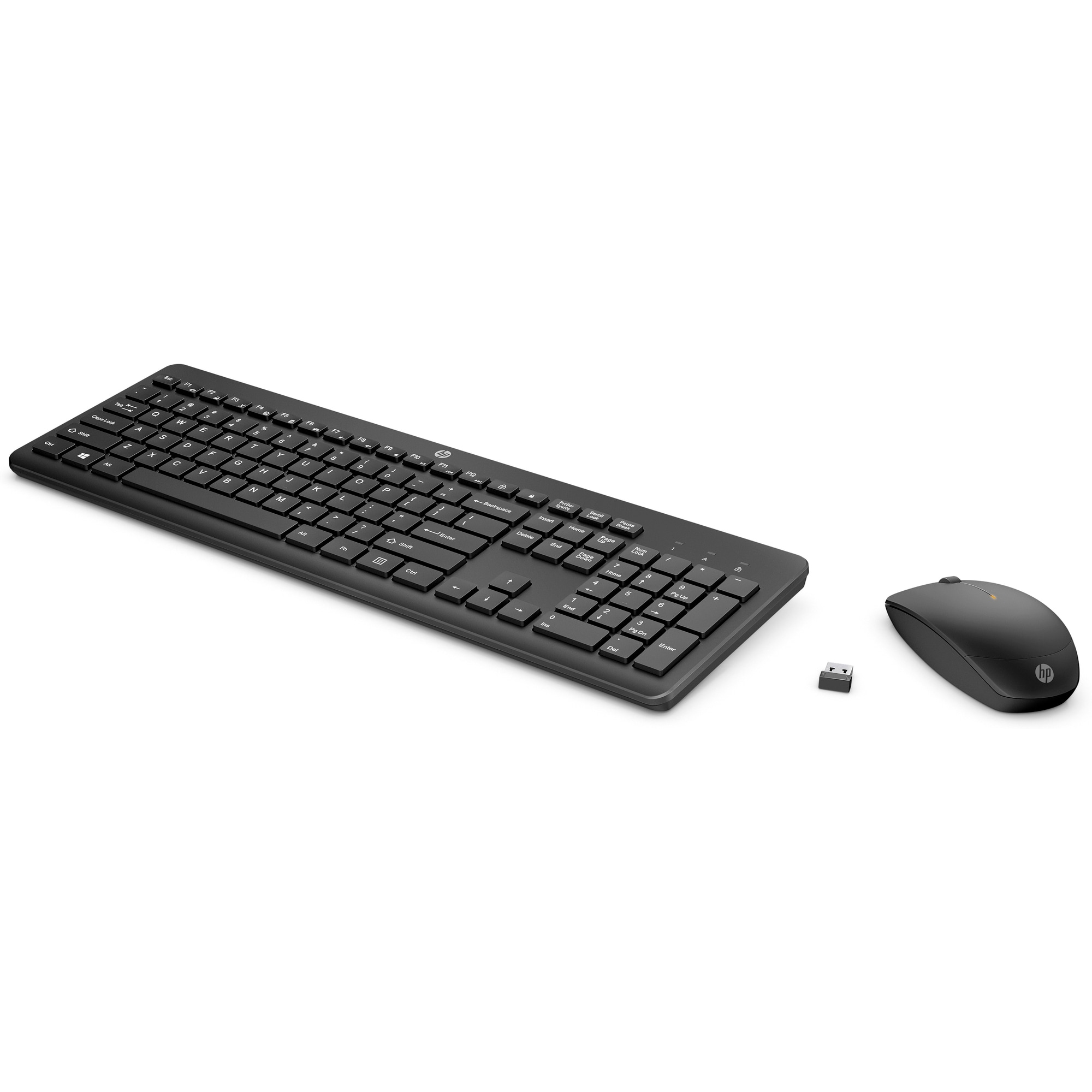 HP 235 WIRELESS 1600DPI OPTICAL MOUSE AND KEYBOARD COMBO 1YW