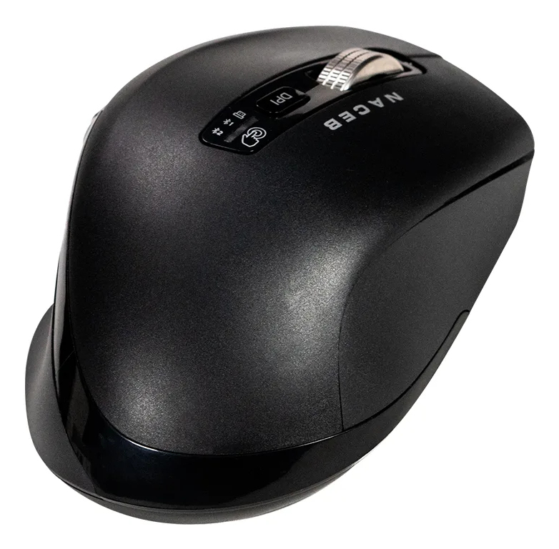 MOUSE INALAMBRICO NACEB (NA-0133) DOBLE SCROLL, USB, BLUETOOTH, 3200DPI ...